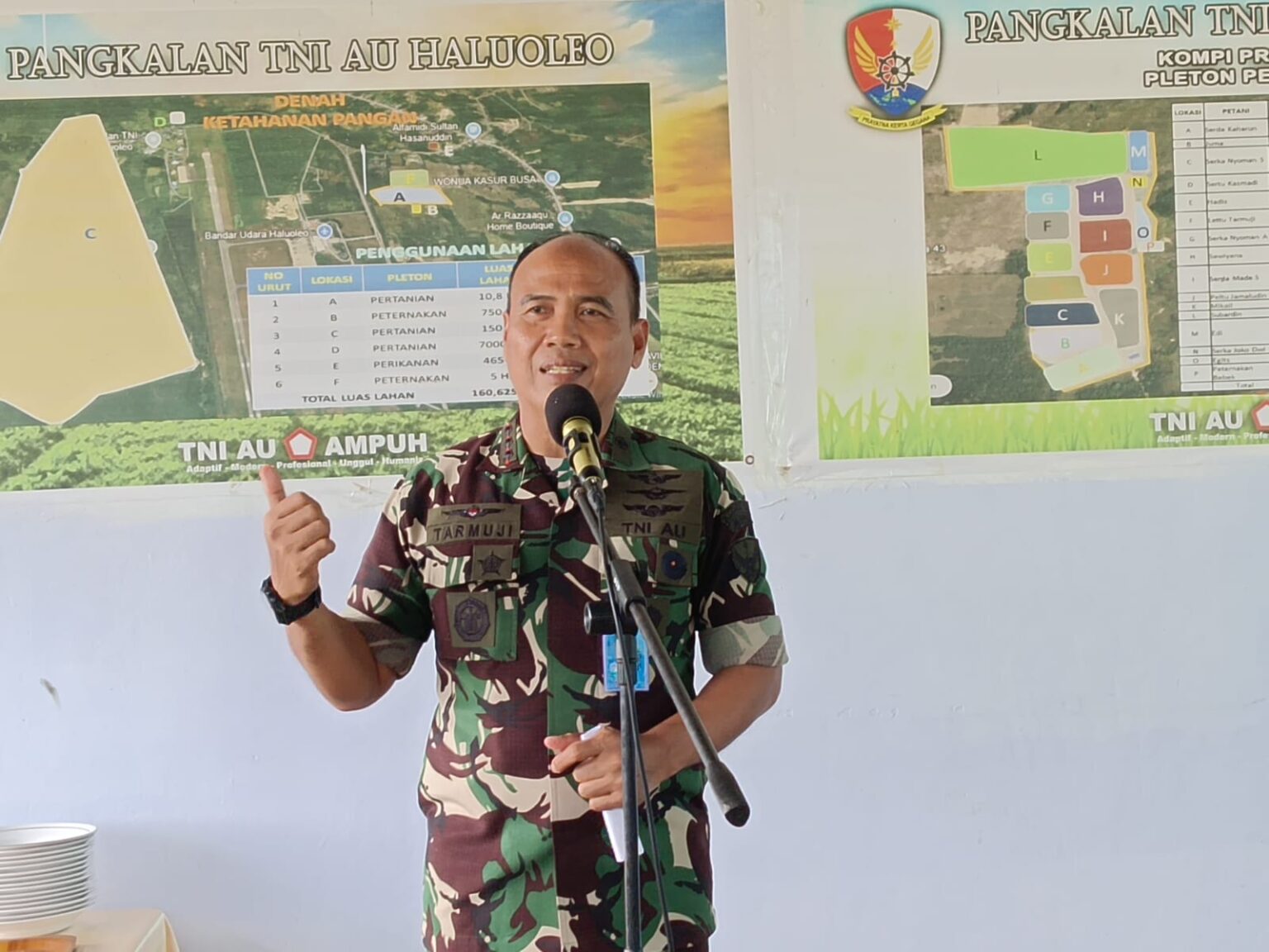 Lanud Halu Oleo Siapkan Dapur MBG, Mulai Beroperasi Januari 2026